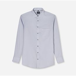 OLYMP Herren OLYMP Langarmhemd &raquo;Luxor&laquo; Businesshemd, modern fit, New-Kentkragen grau 42, N-Gr