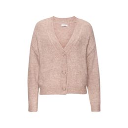 Lascana Damen Lascana Strickjacke mit Knopfleiste, weicher Cardigan blau 40/42