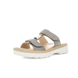 Ara Damen Pantolette &raquo;CAPRI&laquo; , Plateau, Sandale, Sommerschuh in Weite G (= weit) 40