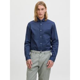 Jack & Jones Jack & Jones Herren Langarmhemd &raquo;JPRBLAPARKER DETAIL L/S SHIRT NOOS&laquo; schwarz XS, N-Gr