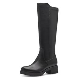 Marco Tozzi Damen Marco Tozzi Stiefel mit Blockabsatz schwarz 36, Normalschaft