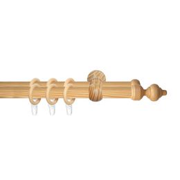 GOOD LIFE Gardinenstange &raquo;Trend&laquo; &Oslash; 28 mm 2 l&auml;ufig-l&auml;ufig Fixma&szlig; beige B/L: 120cm &Oslash; 28mm, 2 l&auml;ufig