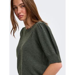 Only Damen Only Strickpullover &raquo;ONLRICA LIFE 2/4 PULLOVER KNT NOOS&laquo; Materialmix, regular fit gr&uuml;n XL