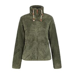Icepeak Damen Fleecejacke &raquo;Icepeak COLONY&laquo; schnell trocknendes Material aus Polyester, mit Rei&szlig;verschluss gr&uuml;n XS