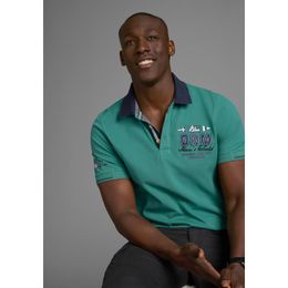 MAN'S WORLD Man's World Herren Poloshirt Kurzarm, mit Polokragen, f&uuml;r sportliche Aktivit&auml;ten gr&uuml;n S (44/46)