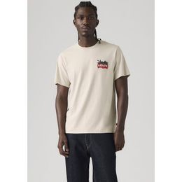 Levi's Levi's Herren T-Shirt &raquo;SS RELAXED FIT TEE&laquo; mit gro&szlig;em Frontprint beige XL