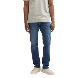 Tom Tailor Denim Herren Tom Tailor Denim Straight-Jeans im klassischen 5-Pocket-Design blau 30, L&auml;nge 30