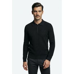 JOOP! Herren JOOP! Strickpullover &raquo;Wiktor&laquo; Regular fit mit Troyer-Kragen XXL