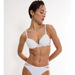 Triumph B&uuml;gel-BH &raquo;Comfort Allure&laquo; Komfort-B&uuml;gel, atmungsaktive Spacer-Cups, eleganter Look, Spitze wei&szlig; 85, Cup C B&uuml;gel-BH