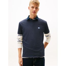 Tommy Jeans Herren T-Shirt &raquo;TJM REG BADGE&laquo; Rundhals, Jersey, meliert, regular fit L