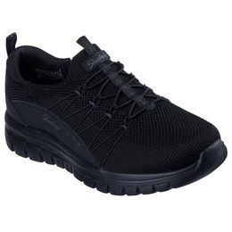 Skechers Damen Slip-On Sneaker &raquo;GRACEFUL-PICTURE PERFECT&laquo; , Freizeitschuh, Slipper in veganer Verarbeitung schwarz 35