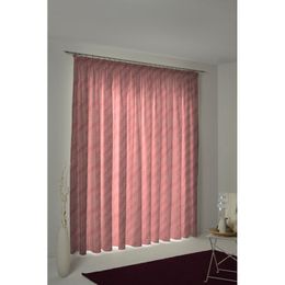 Adam Vorhang &raquo;Argentinian Criolla Light&laquo; Kr&auml;uselband 1 Stk. tlg. aus 100% Bio-Baumwolle rot Jacquard, Baumwolle (Bio-Baumwolle) 175cm, Kr&auml;uselband, 145cm