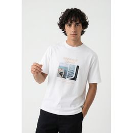Jack & Jones Jack & Jones Herren T-Shirt &raquo;JORNORREBRO PHOTO TEE SS CREW NECK&laquo; Baumwolle, relaxed fit M