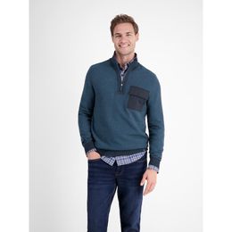 Lerros Herren Lerros Troyer in Struktur-Strick-Optik L
