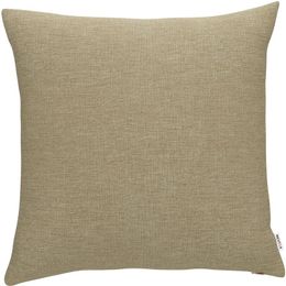 Neutex for you! Dekokissen &raquo;Inuit&laquo; ohne F&uuml;llung beige Bezug: 85% Polyacryl, 15% Polyester B/L: 48cm x 48cm, 1 Stk.