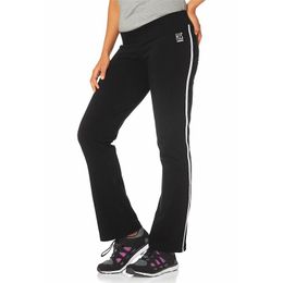 H.I.S. H.I.S Damen Leggings Gro&szlig;e Gr&ouml;&szlig;en schwarz 46, N-Gr