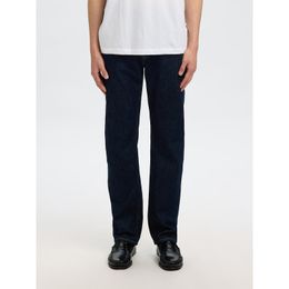 Selected Herren Selected Straight-Jeans &raquo;SLH196-STRAIGHT BEN KORI JEANS NOOS&laquo; blau 32, L&auml;nge 34