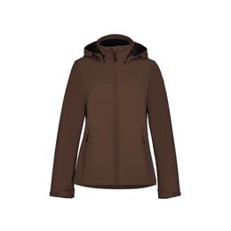 Icepeak Damen Softshelljacke &raquo;Icepeak BRENHAM&laquo; mit Kapuze Winddicht & Wasserabweisend & Atmungsaktiv 42