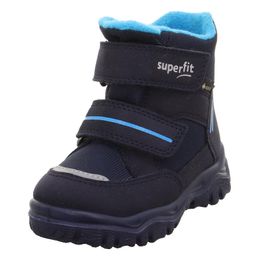 Superfit M&auml;dchen Winterboots &raquo;HUSKY1, WMS: mittel&laquo; Snowboots mit wasserdichtem GORE TEX, Gr&ouml;&szlig;enschablone zum Download blau 28