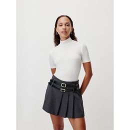 Leger Damen LeGer T-Shirt &raquo;Larina, LeGer by Lena Gercke&laquo; Regular fit mit Stehkragen wei&szlig; 44