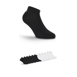 Fila Damen Kurzsocken &raquo;UNISEX INVISIBLE PLAIN SOCKS&laquo; 12 Paar tlg. schwarz-wei&szlig; 35-38