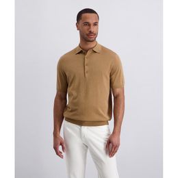 Pierre Cardin Herren Poloshirt &raquo;Strick Polo kurzarm&laquo; mit Rippb&uuml;ndchen M