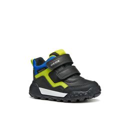 Geox Kinder Winterboots &raquo;B TREKKYUP BOY B ABX&laquo; Klettschuh mit Warmfutter, Gr&ouml;&szlig;enschablone zum Download schwarz 25