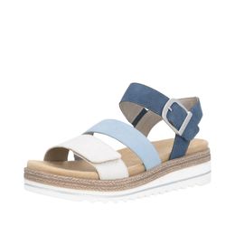 Remonte Damen Keilsandalette Keilabsatz, Sommerschuh, Sandale in veganer Verarbeitung 42