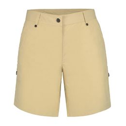 Icepeak Damen Bermudas &raquo;D SHORTS AMANA&laquo; mit Eingrifftaschen und Ges&auml;&szlig;taschen, aus schnell trocknendem Polyamid beige 40, N-Gr