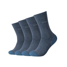 Camano Herren Socken &raquo;ca-soft&laquo; 4 Paar tlg. mit leichter Polsterung blau 35-38
