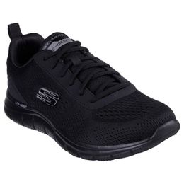 Skechers Herren Schn&uuml;rschuh &raquo;TRACK-LESHUR&laquo; Freizeitschuh, Trainingsschuh im Materialmix schwarz 44