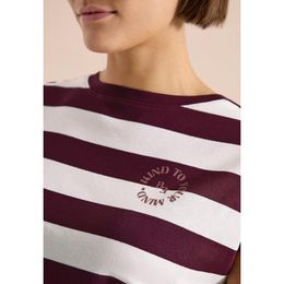 Cecil Damen T-Shirt Mit Printdetail bunt S (38)