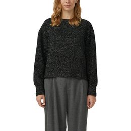 s.Oliver Damen s.Oliver Strickpullover mit Glitzer-F&auml;den schwarz 34
