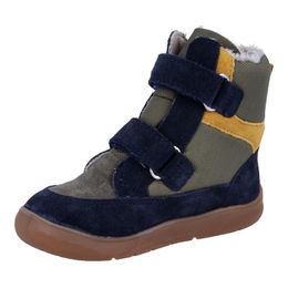 Richter Jungen Winterstiefel &raquo;Samy WMS: Mittel&laquo; Barfu&szlig;schuh, Klettstiefel mit Sympatex, Gr&ouml;&szlig;enschablone zum Download braun 26
