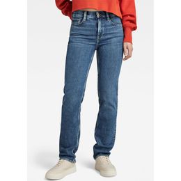 G-Star Raw G-Star Damen G-STAR Straight-Jeans &raquo;Strace Straight Wmn&laquo; im 5-Pocket-Stil blau 31, L&auml;nge 30