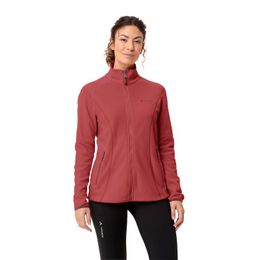 Vaude Damen Vaude Fleecepullover &raquo;WOMEN'S ROSEMOOR FLEECE JACKET II&laquo;, hochschlie&szlig;ender Kragen, mit Rei&szlig;verschluss rot 38