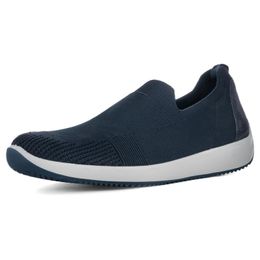 Ara Damen Slipper &raquo;LISSABON&laquo; , Slip-On-Sneaker, Schlupfschuh, Komfortschuh in Weite G blau 5 (38)