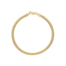 Firetti Damen Armkette &raquo;Schmuck Geschenk Gold 375 Armschmuck Armband Goldarmband Panzerkette&laquo; gold 21, Gelbgold 375