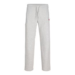 Jack & Jones Jack & Jones Herren Sweathose &raquo;JPSTKANE BUSTER SWEAT PANTS BTS&laquo; Baumwollmischung, locker geschnitten grau M, N-Gr