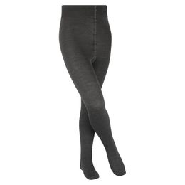 Falke Kinder Falke Strickstrumpfhose &raquo;Comfort Wool&laquo; blickdicht, leichte, w&auml;rmende Merinowolle au&szlig;en grau 134/146