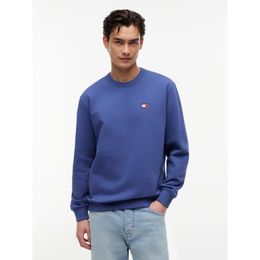 Tommy Jeans Herren Sweatshirt &raquo;TJM REG BADGE CREW EXT&laquo; blau L
