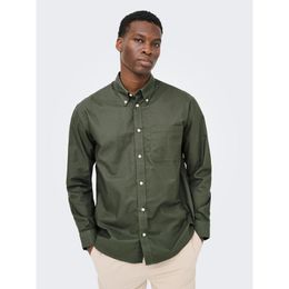 Only & Sons Only & Sons Herren ONLY & SONS Langarmhemd &raquo;ONSOXFORD LS SHIRT FRML NOOS&laquo; Baumwollmischung, regular fit XL, N-Gr