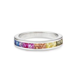 Bruno Banani Damen Fingerring &raquo;Schmuck Geschenk Silber 925 Damenring&laquo; mit Zirkonia (synth.) bunt 53, Silber 925 (Sterlingsilber), 3,8mm