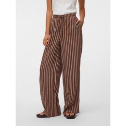 V&eacute;ro Moda Vero Moda Damen Schlupfhose &raquo;VMROSIE MW WIDE PANT NOOS&laquo; Viskosemischung, oversize L (40), L&auml;nge 30