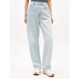 Tommy Hilfiger Damen Weite Jeans mit 5-Pocket-Design blau 33, L&auml;nge 30