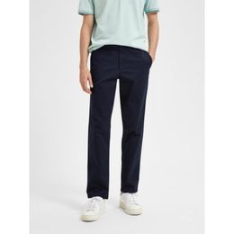 Selected Herren Selected Chinos &raquo;SLH196-STRAIGHT-NEW MILES FLEX PANT NOOS&laquo; blau 30, L&auml;nge 32