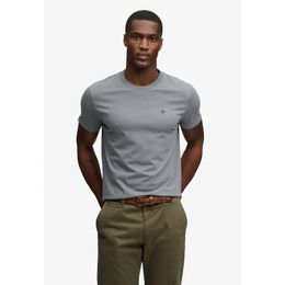 Superdry Herren Rundhalsshirt &raquo;ESSENTIAL SDCO LOGO EMB TEE&laquo; Baumwolle, regular fit grau S