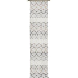 WIRTH Schiebegardine &raquo;Zirbello&laquo; Paneelwagen 1 Stk. tlg. braun Jacquard, Baumwolle, Polyester 145cm, Paneelwagen, 60cm