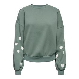 Only Damen Only Sweatshirt &raquo;ONLMACY L/S O-NECK BOX CC SWT&laquo;, Baumwollmischung, regular fit M