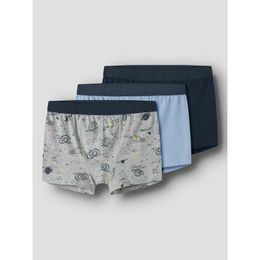 name it Kinder Trunk &raquo;NKMBOXER 3P GREY SPACE NOOS&laquo; Packung, 3 Stk. 134/140, 3 Stk.